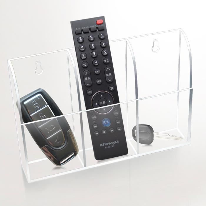 TEMPSA Boîte Télécommande Support Rangement Stockage Holder Acrylique 3 ...