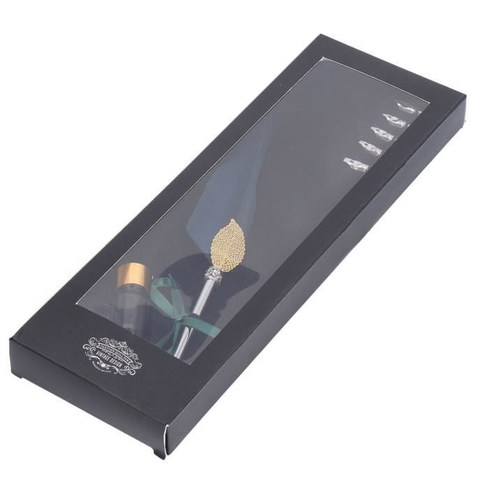 TMISHION stylo plume Ensemble de stylos à plume Design plume exquise ...