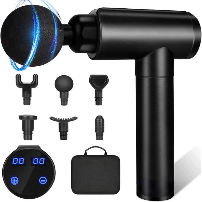 Massage Gun, Muscle Therapy Gun For Athletes, Hand Held Body Deep ...