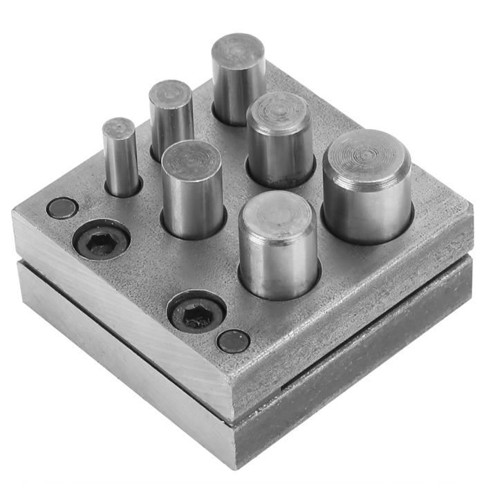 Zerodis Matrice de poinçon Poinçon à disque en acier allié, outils de ...