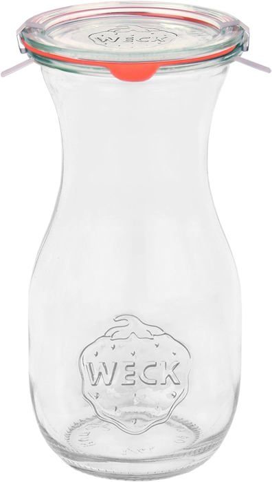 Weck Set De 12 Bocaux En Verre De 290 Ml Avec Couvercle Anneau De Mise En Conserve Pince I ...