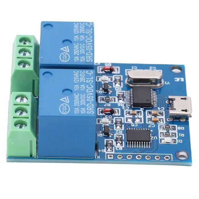 LIU-7701487260354-Module de relais USB 5V Module de commutateur de ...