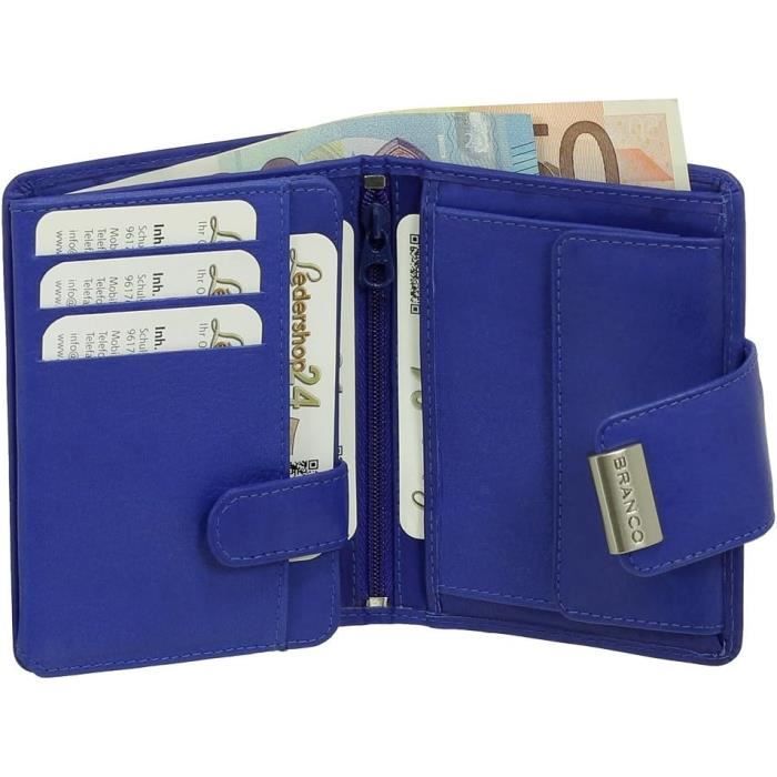 Porte-Monnaie De Luxe Pour Femme, En Cuir, Xxl, Avec Bouton-Pression ...