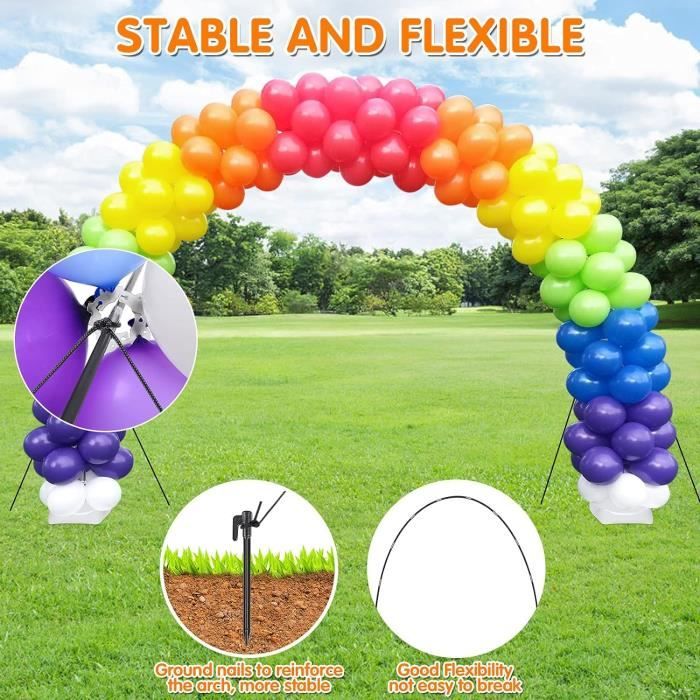 Arche Ballon,Arche De Ballon De Hexagone,Support Pour Guirlande De ...