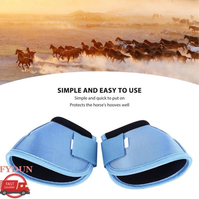 FYDUN bottes de sabot de cheval (M)Bottes De Cloche De Cheval Bottes De ...