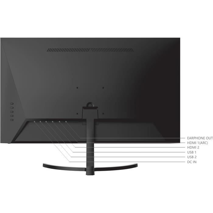 Ecran Pc Smart Android 24" (60Cm) 238S01Fvf, Dalle Va, Netflix-Youtube ...