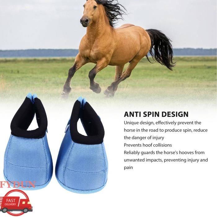 FYDUN bottes de sabot de cheval (M)Bottes De Cloche De Cheval Bottes De ...