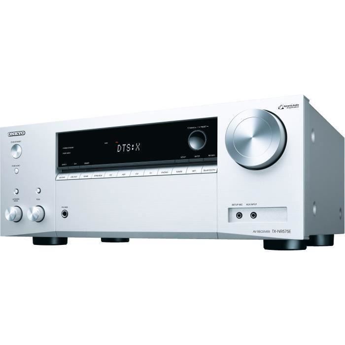 ONKYO TX-NR555 Amplificateur Tuner A/V réseau 7,2 canaux - Argenté ...