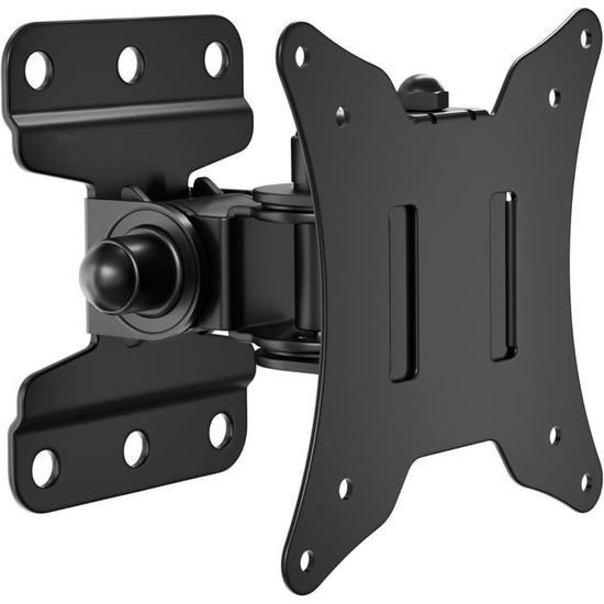 Support TV Mural Fixation, Ecran PC Orientable et Inc ble Universel ...