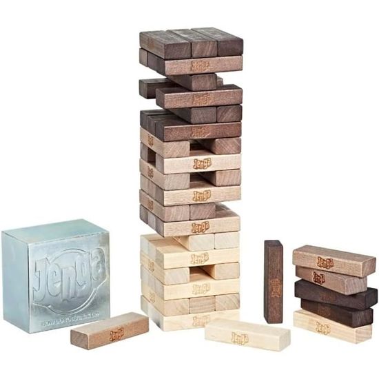 Hasbro - Jeu Jenga : Série Rustique Exclusivité sur Amazon.[G22 ...