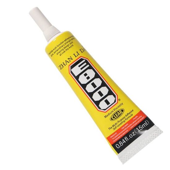 LI-15ML E-8000 Adhésifs Transprant Colle Super Liquide Colle Epoxy ...