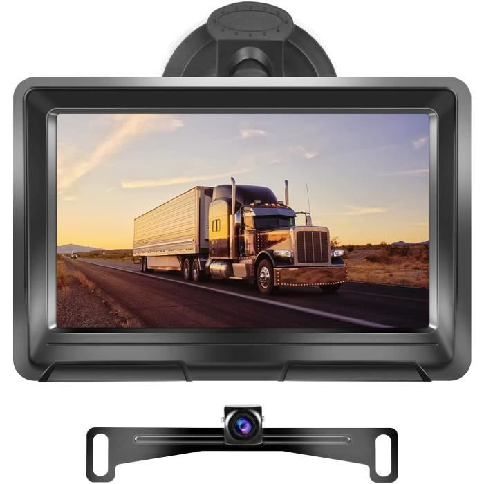 Kit Caméra de recul Filaire Système, Moniteur AHD 1080P de 5 Pouces ...