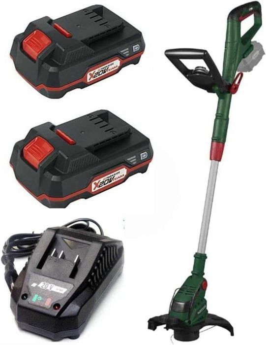 PARKSIDE PRTA 20-Li Débroussailleuse sans fil avec 2 batteries 2 Ah ...