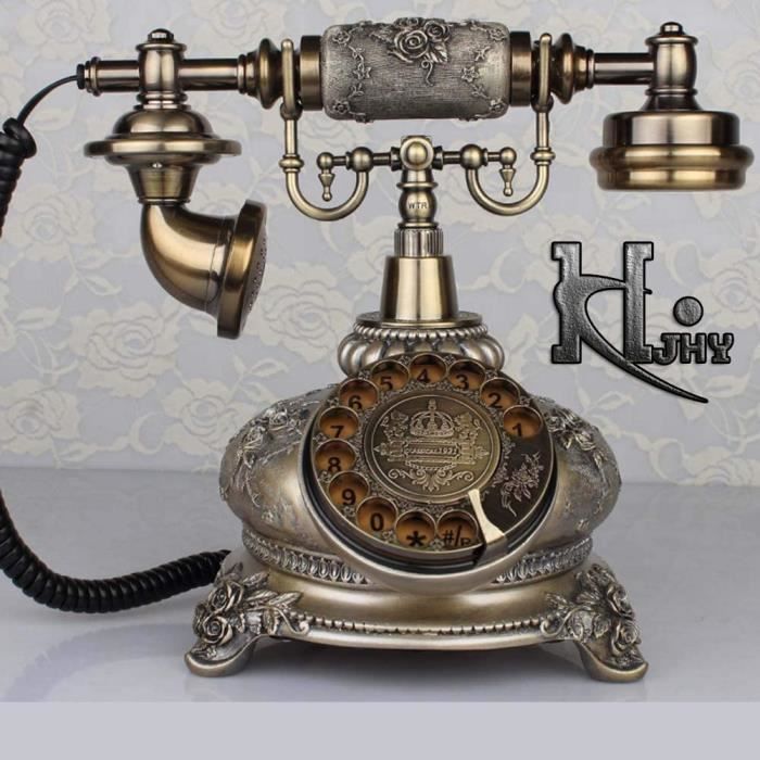 Téléphone De Style Antique Téléphone Rétro Vintage Classique Téléphone ...