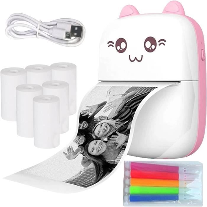 Mini Imprimante de Poche Imprimante Thermique imprimante Photo sans ...