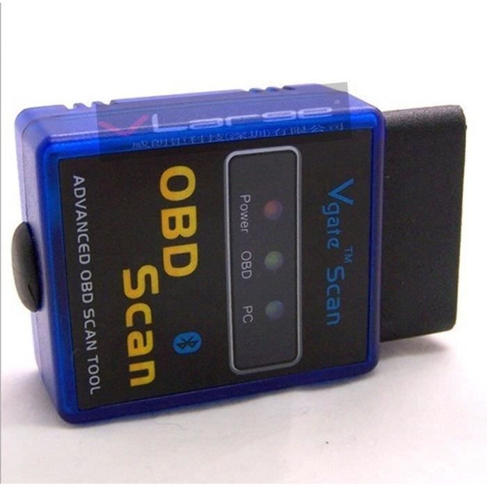 Outil d'analyse Vgate Elm327 Bluetooth Obd2 Obdii Scanner Pour Torque ...