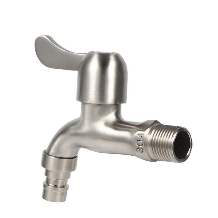Robinet de machine à laver en acier inoxydable 304 AKOZON - Cartouche ...