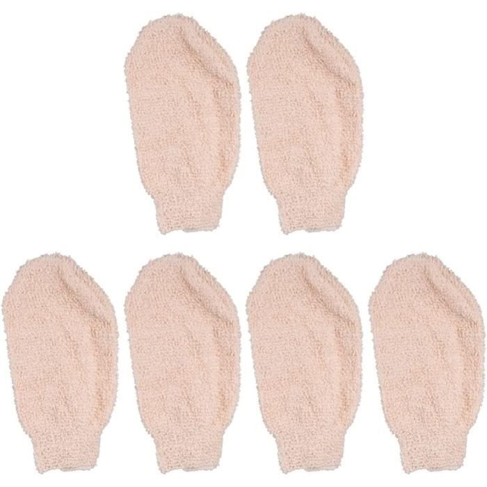 Lot De 6 De Douche En Chanvre Pour Le Bain Exfoliant Pour Le Dos ...
