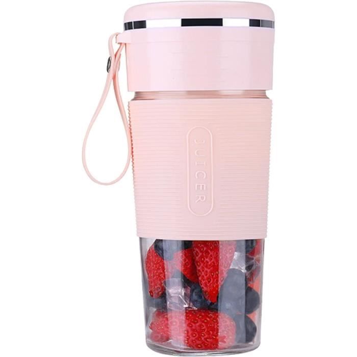 Mixer Smoothie Maker, 300 Ml Portable Mixer Smoothie Mixer, Mini ...