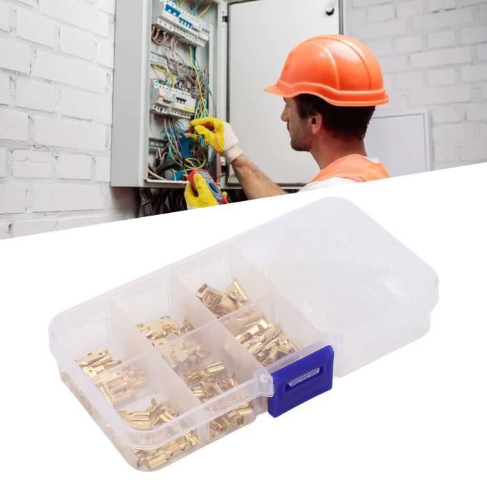 LAN Cosses à bêche pressées à froid 135 pièces or pressé à froid mâle ...