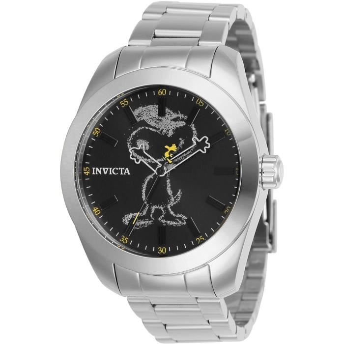 Invicta CHARACTER Homme Bracelet Acier Inoxydable Quartz Montre 24936 ...