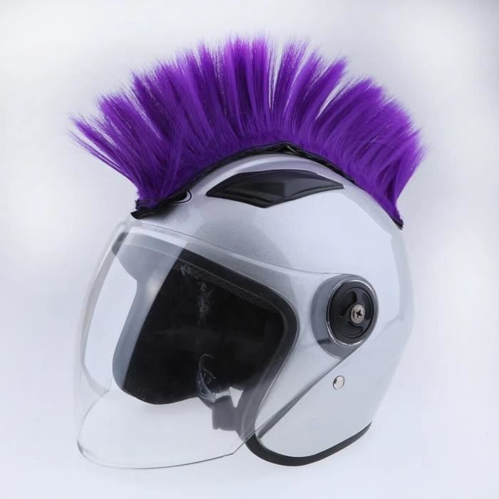 Casque de cosplay Mohawk Hair,perruque sur casque,cosplay unique et ...