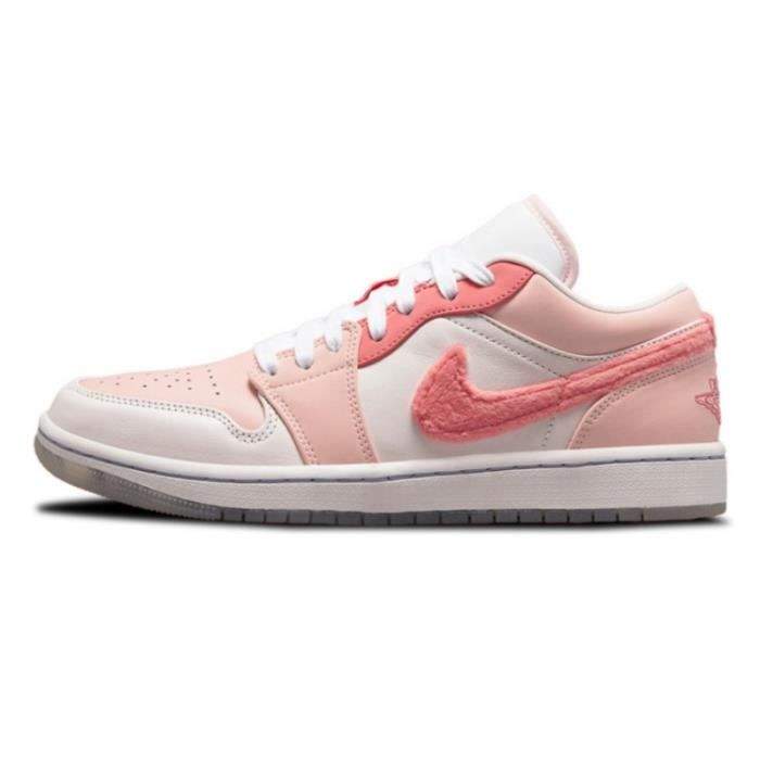 Nikes Airs Jordans 1 Low Retro University Chaussures de Basket Femme ...