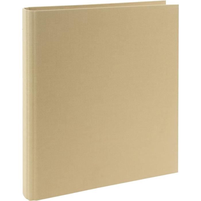 Goldbuch Bella Vista 37 506 Classeur à anneaux A4 Beige Dimensions 26 x ...