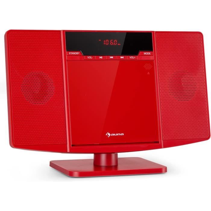 Auna Radio Portable Bluetooth, Poste Radio Numérique FM, MP3, Streaming ...