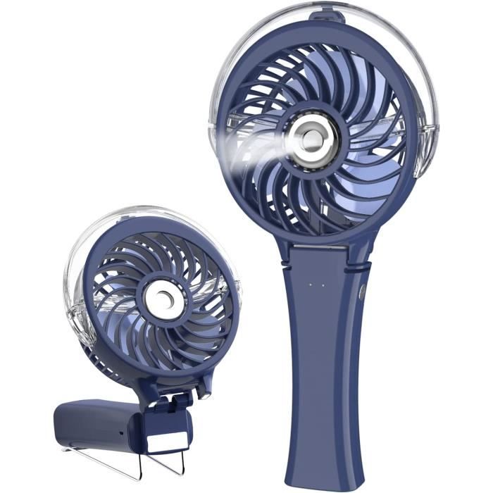 HandFan Ventilateur portatif portable USB 17 ml Reservoir d eau Mini ventilateur a piles Pliable Pour bureau maison 42 Cdiscount Bricolage