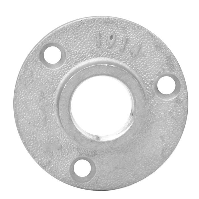 Base de bride SURENHAP - Raccords de tuyaux à 3 trous DN20 - Alliage d ...