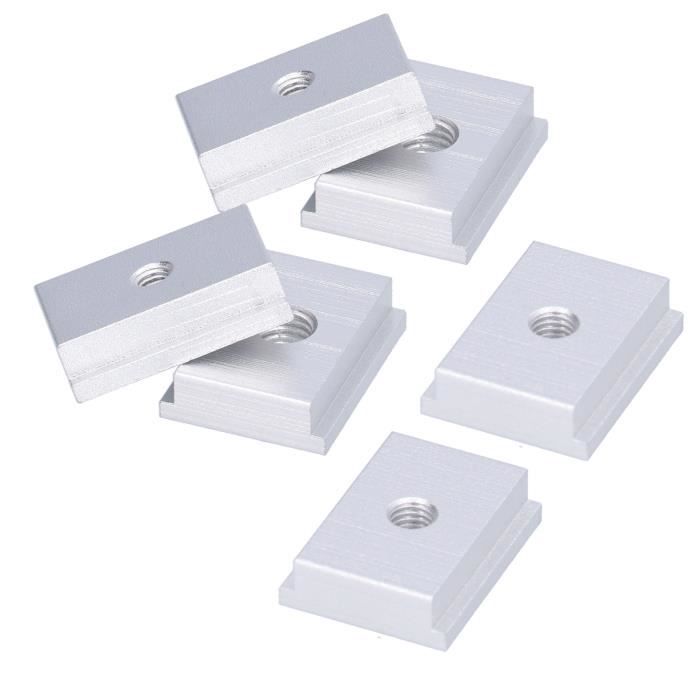 YOSOO curseur à fente en T 6 Pièces écrous Coulissants M5 M6 M8 écrou Coulissant Curseur de ...