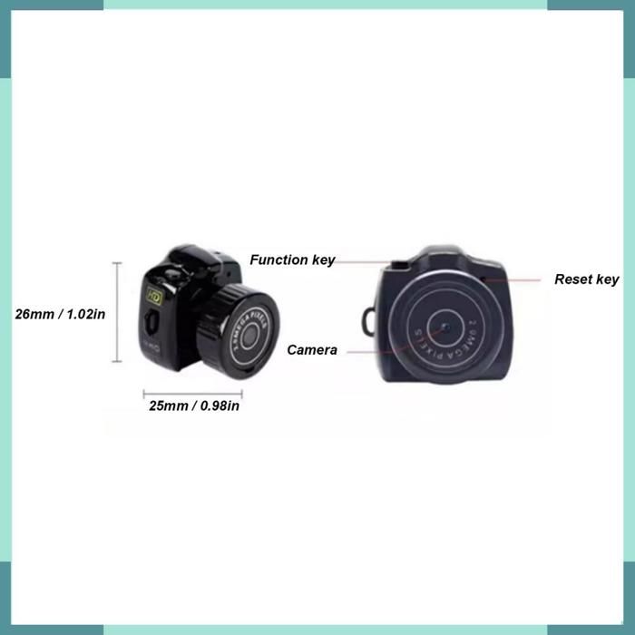 Mini caméscope HD enregistreur vidéo pour photographier Webcam avec ...