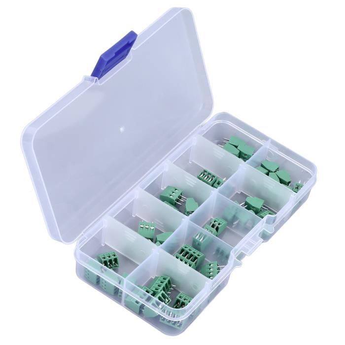 SAL bornier à vis Connecteur de Borne à Vis, Pas de 2.54mm, 2P 3P 4P ...