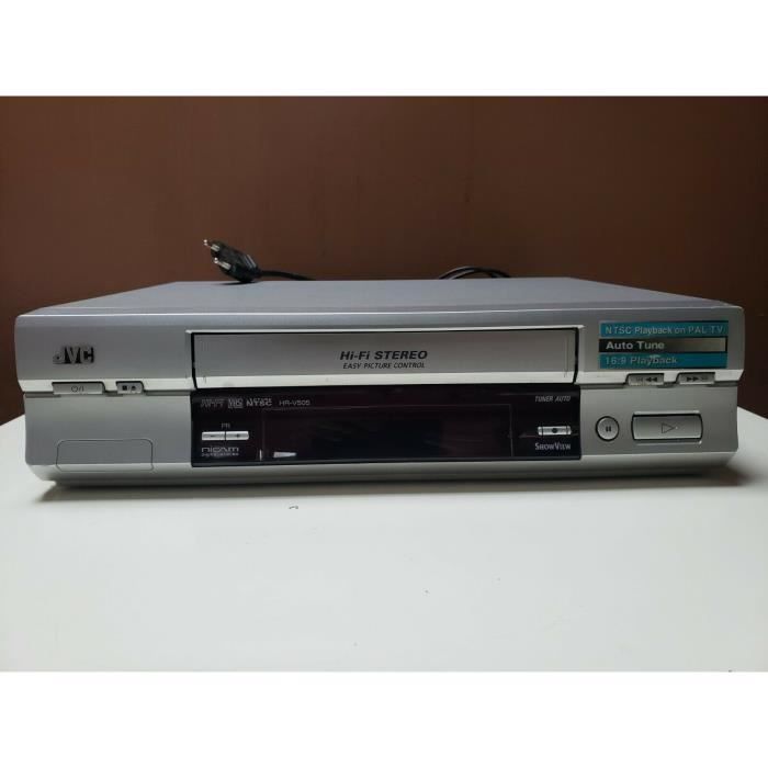 MAGNETOSCOPE JVC HR-V505EF LECTEUR ENREGISTREUR K7 CASSETTE VIDEO VHS ...