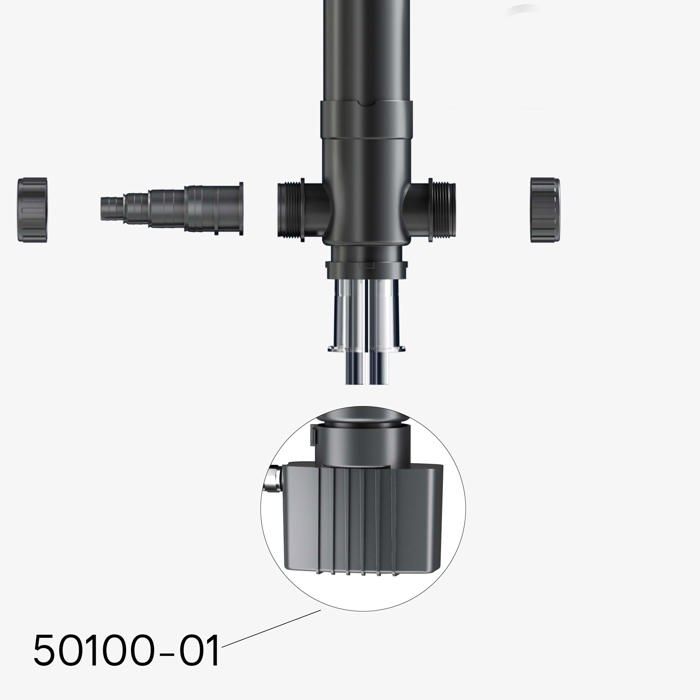 Pièce détachée pour SunSun Stérilisateur CUV-155 - Kit de Raccordement ...