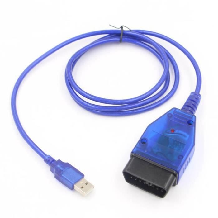 Outil de diagnostic,FTDI-Commutateur 4 Voies VAG USB Obd2 Câble de ...