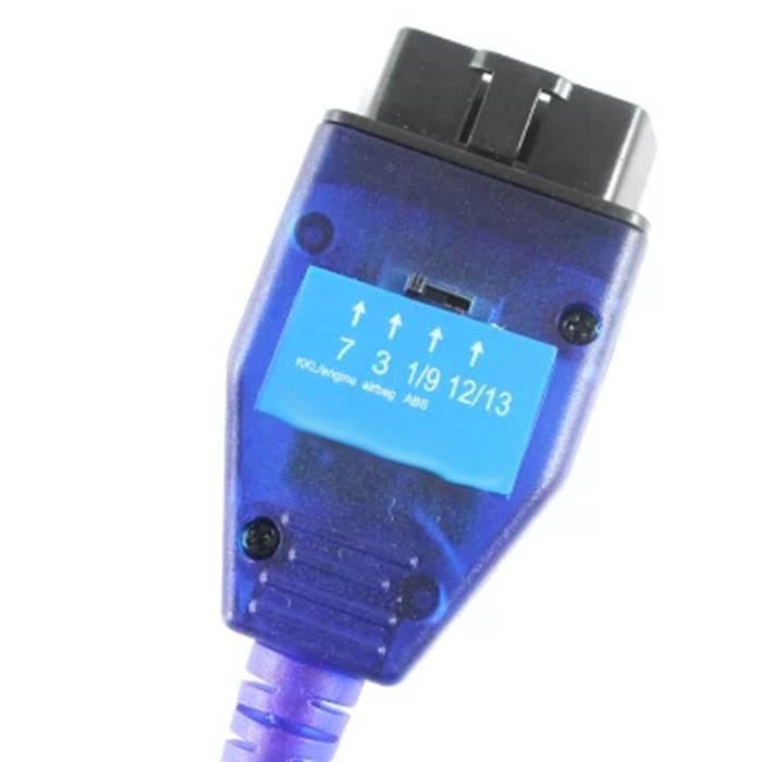 Outil de diagnostic,FTDI-Commutateur 4 Voies VAG USB Obd2 Câble de ...