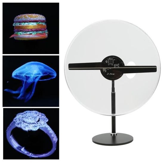 Projecteur holographique 3D - SALALIS - 30 cm - Résolution HD 800x800 ...