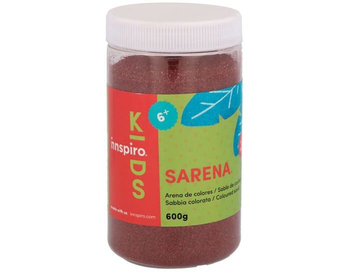 Innspiro - Z1730 - Sable de couleur grenat 600 gr, pour decoration et ...
