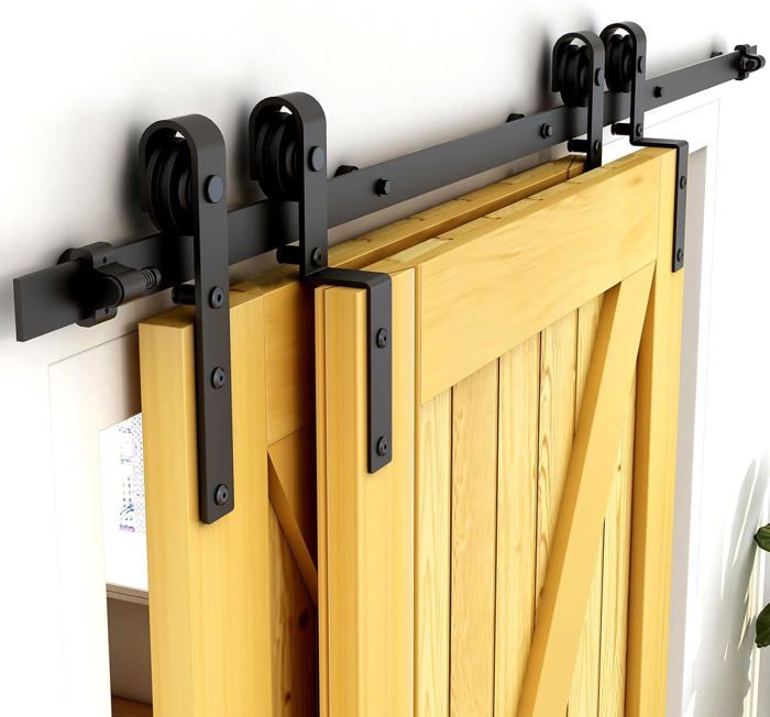 WOLFBIRD 173cm (5.5FT) Bypass Kit de Quincaillerie pour Portes ...
