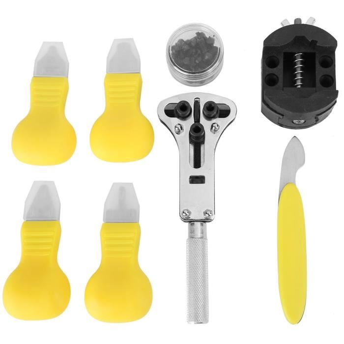 Ensemble D'Outils De Montre Kit D'Accessoires De Réparation De Montre Support De Montre Couteau ...