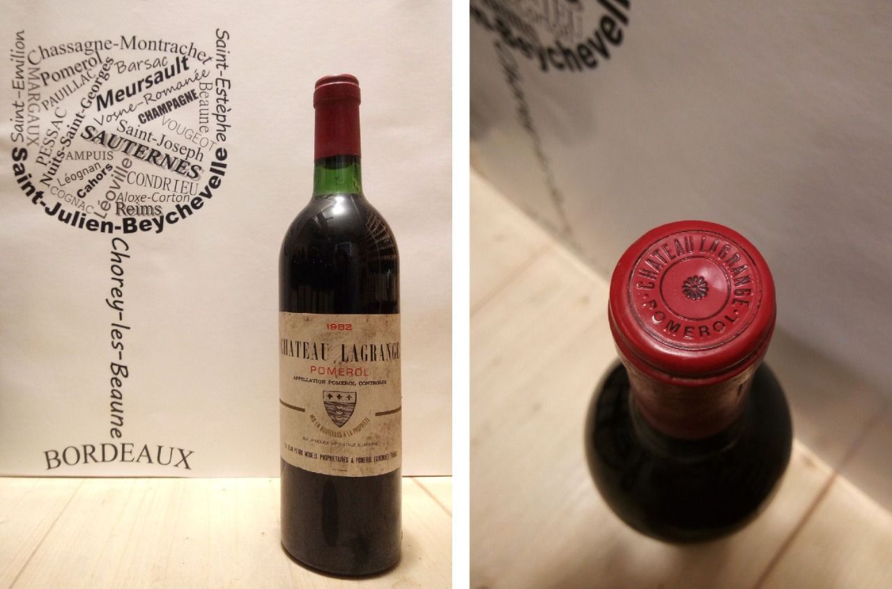 Château Lagrange 1982 - Pomerol - 1 x 75 cl - Rouge - La cave Cdiscount