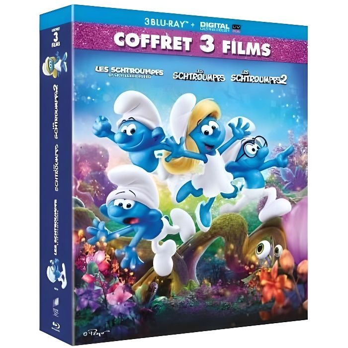 SPHE Les Schtroumpfs et le village perdu Les Schtroumpfs 1 - 2 Blu-ray - 3333299305561 ...