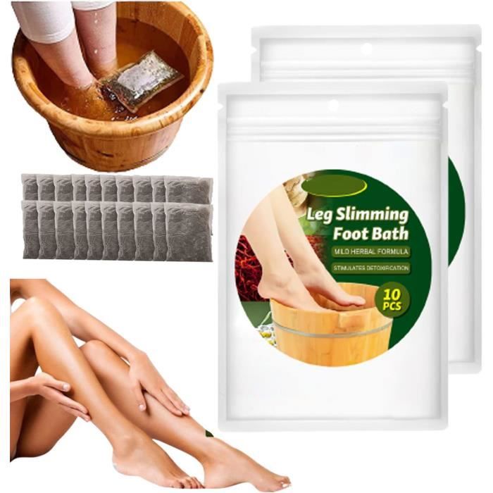 Lymphatic Drainage Ginger Foot Soak,Wormwood Foot Soak Pack,Leg ...
