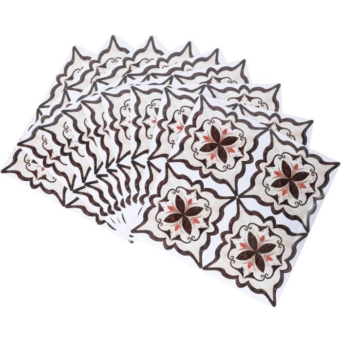 72 Pièces Sticker Diagonale Tuile Autocollant Carrelage Cuisine ...