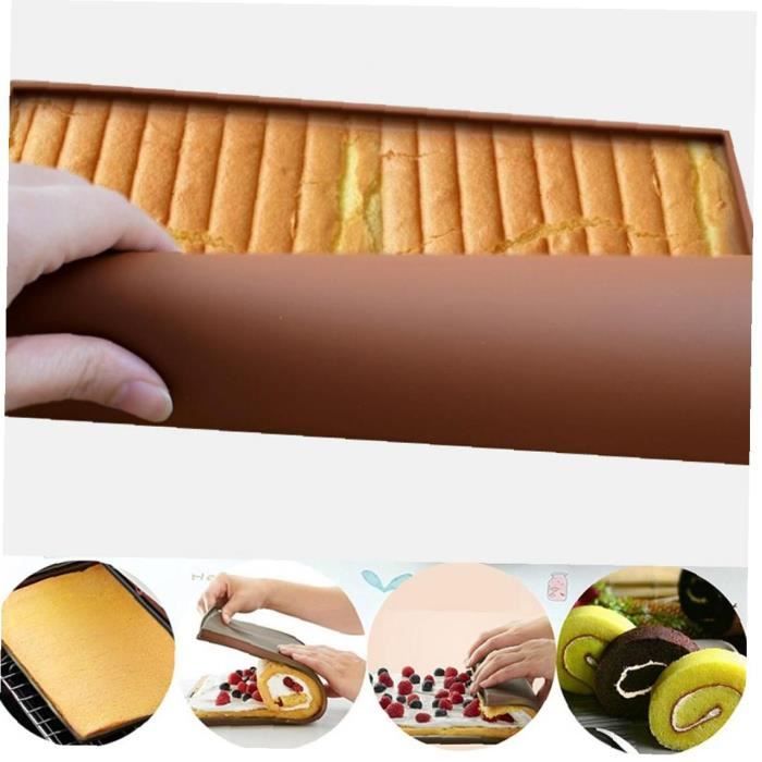 Tapis de cuisson en silicone NO-Stick DIY DIY FEUILLE DE FEUILLE ...