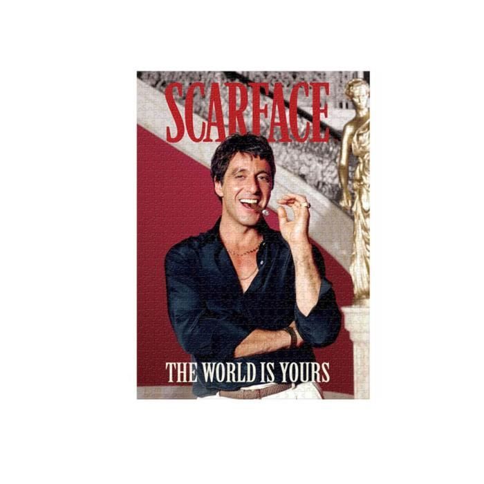 Puzzle Scarface - Tony Montana 1000Pcs - Cdiscount Jeux - Jouets