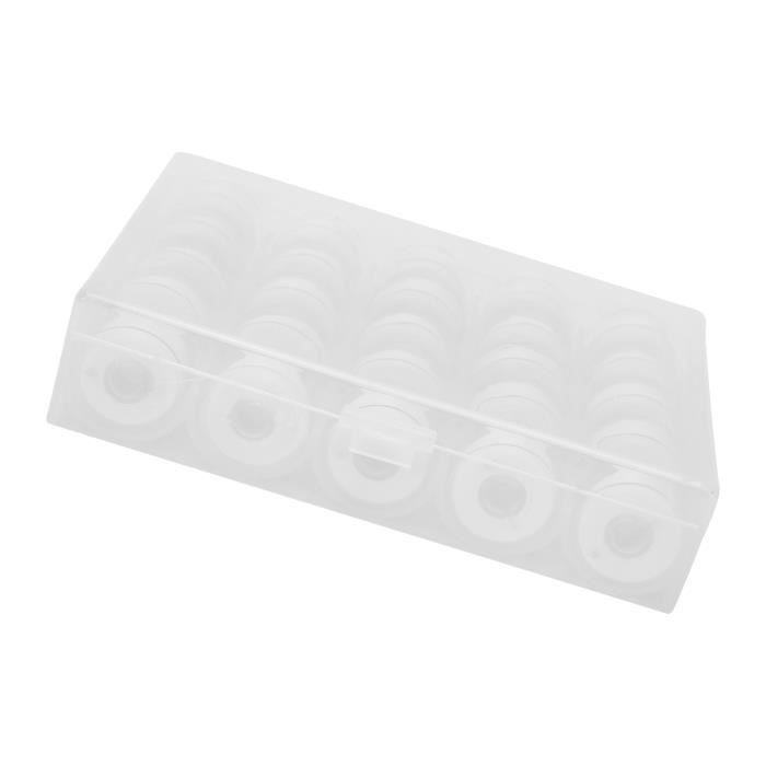 Omabeta Bobine avec fil Bobines transparentes avec fil d'enroulement de ...