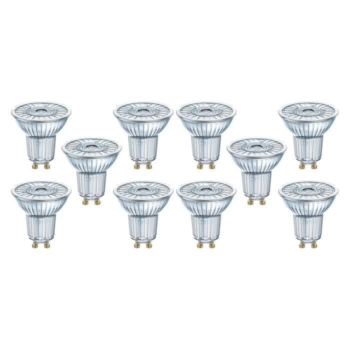 Osram Led Superstar Par16 Spot Led Culot Gu10 Dimmable 5 9 W